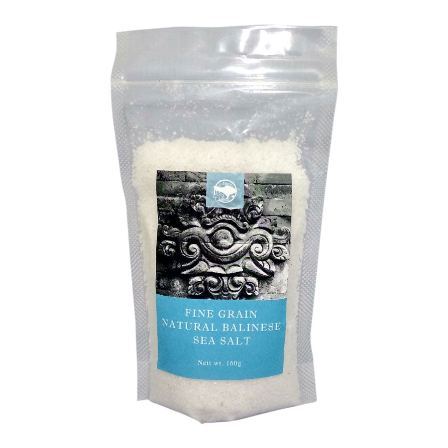 Natural Balinese Sea Salt Fine Grain 160 gram – MaiMai Natural Food